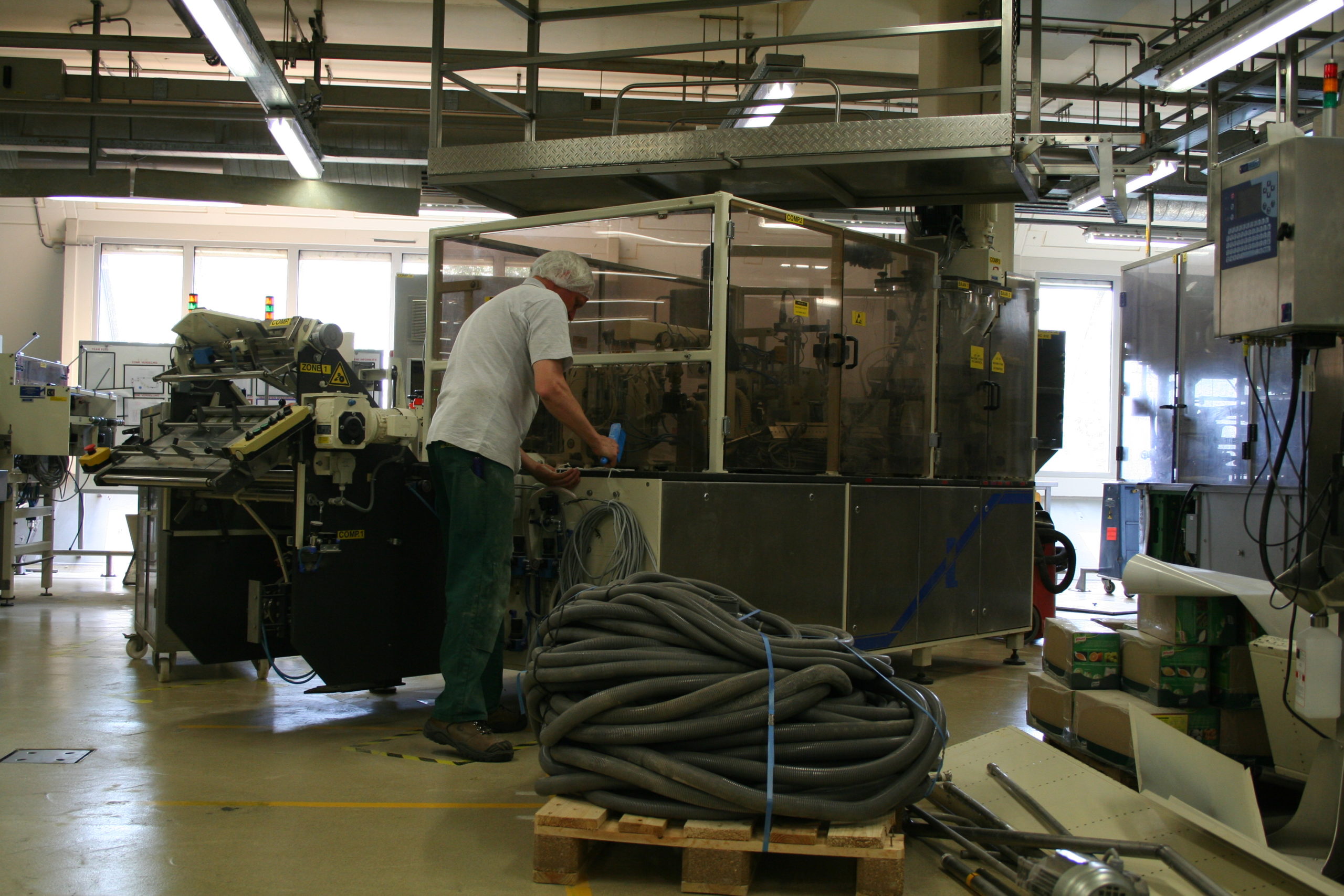 Relocation of Unilever factory machinery - Saan