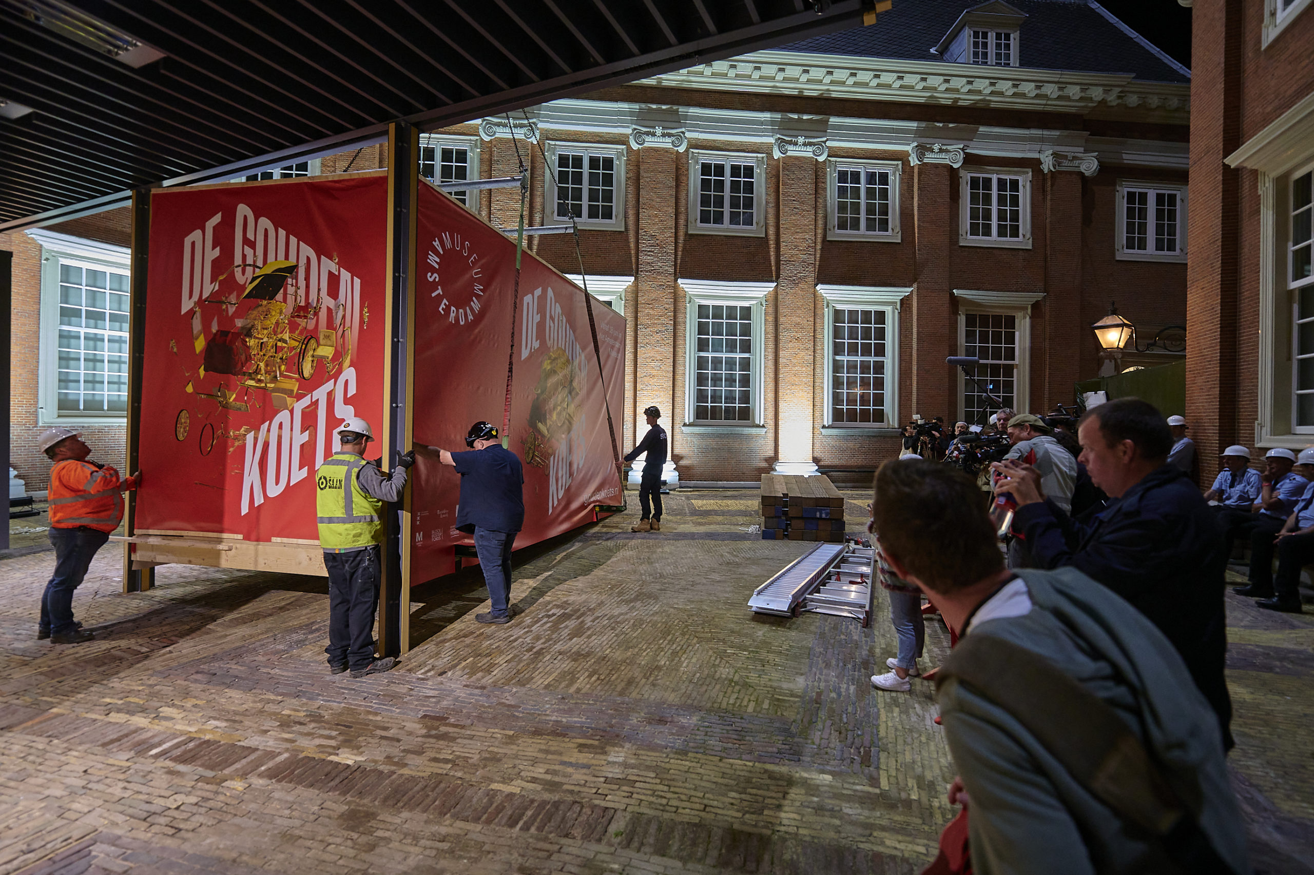 Takelen Gouden Koets - Amsterdam Museum, Jan-Kees Steenman 6 - Saan