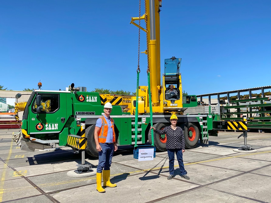 WLS Amsterdam verleent Saan 1000-ste vergunning - Saan